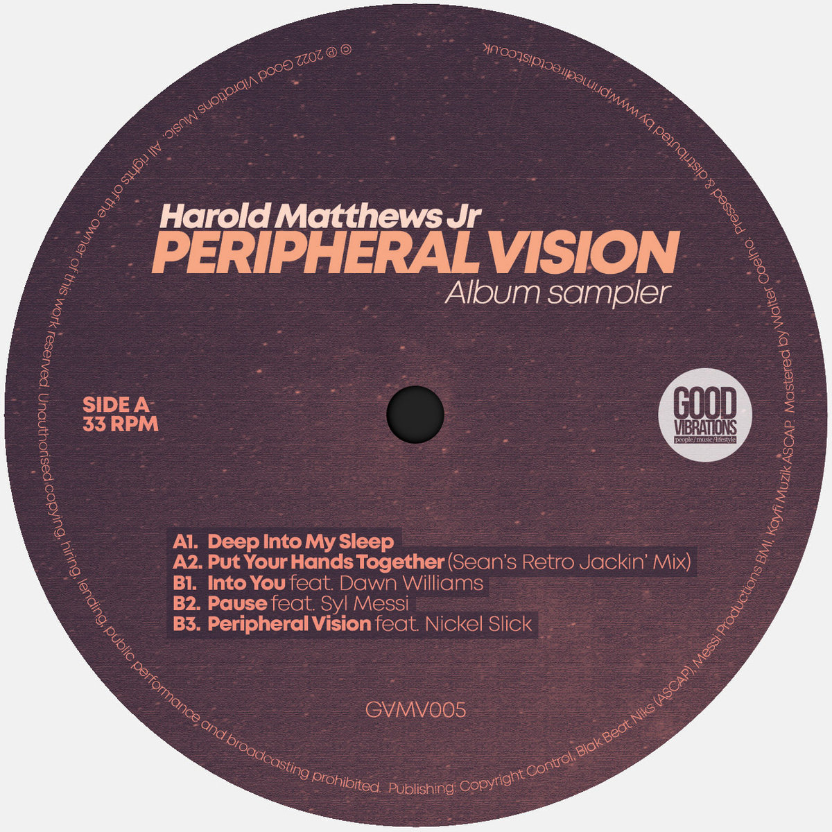 Peripheral Vision | Harold Matthews Jr