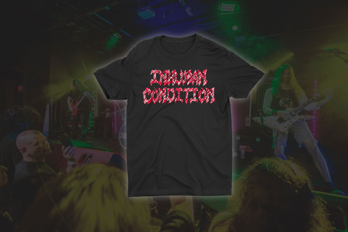 Slashed Red Logo shirt | Inhuman Condition