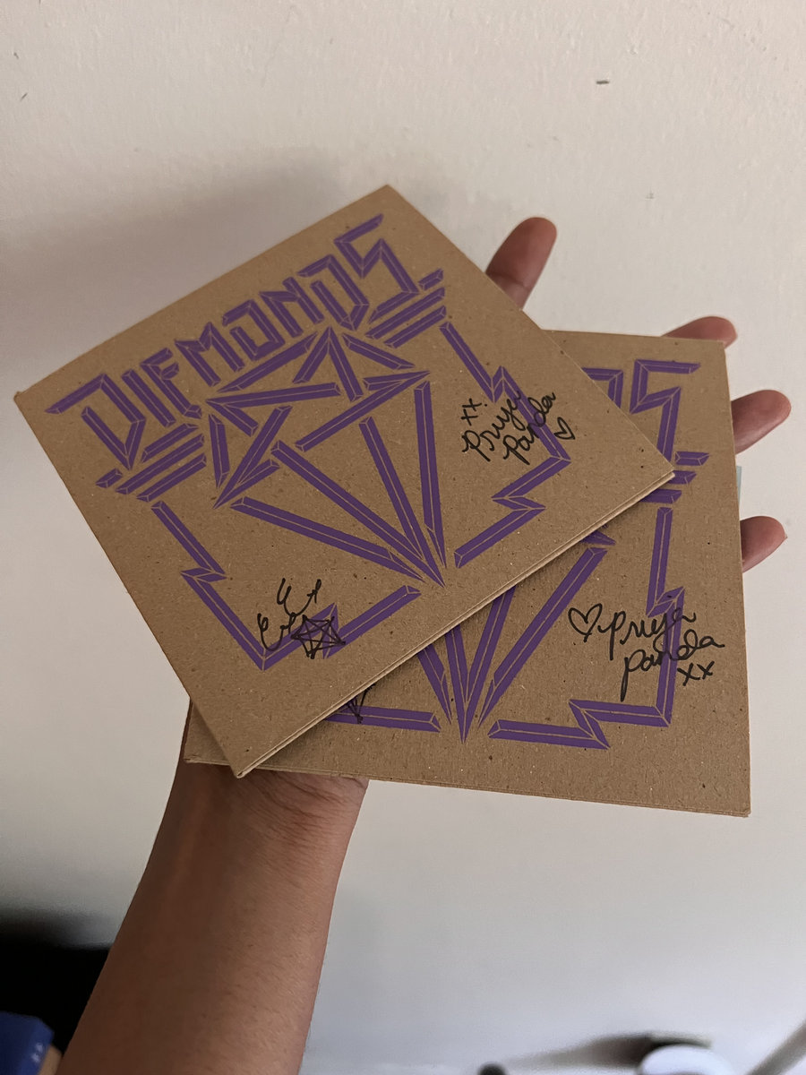 North American version DIEMONDS - S/T SIGNED CD 2 Left | Diemonds