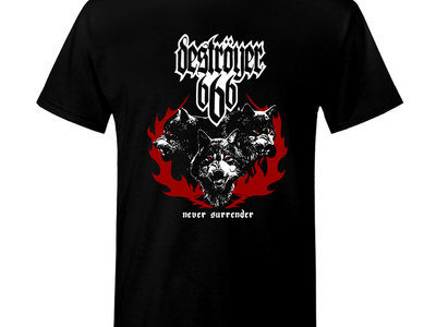 Destroyer 666 - Wolves and Flames T-Shirt | Metal Merch