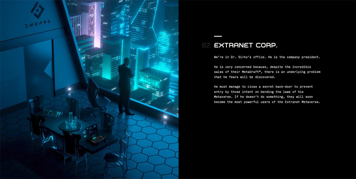 Extranet Metaverse | neontenic