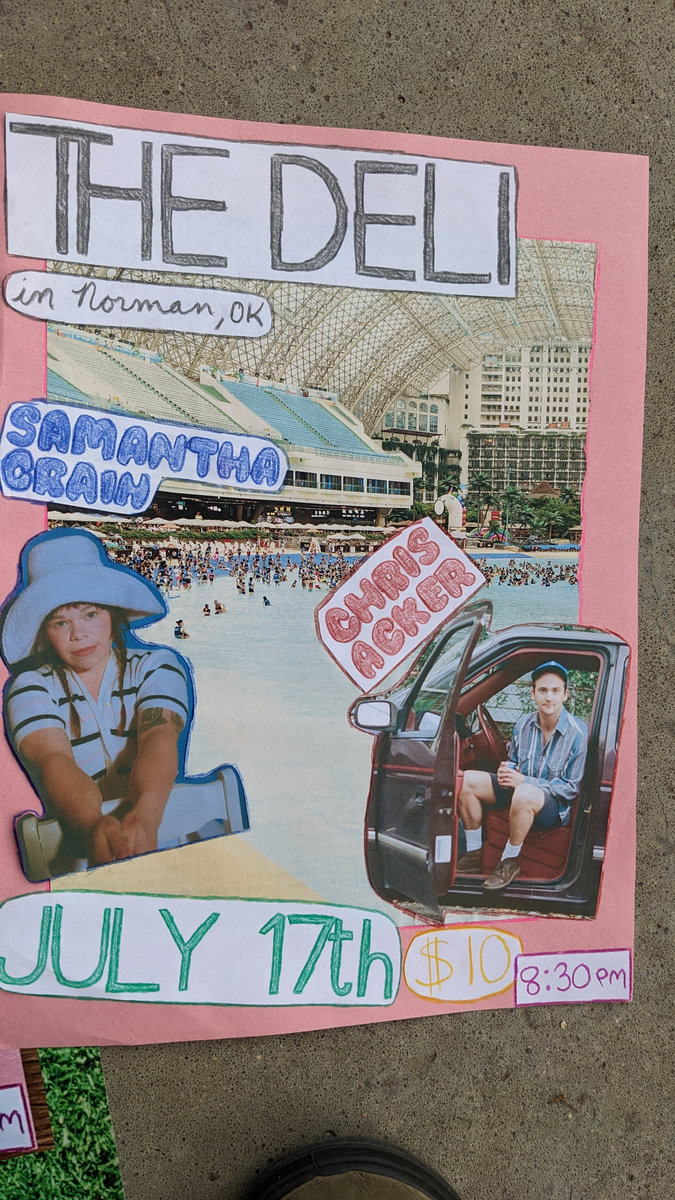 Original Handmade Poster Collage and print of poster | Samantha Crain