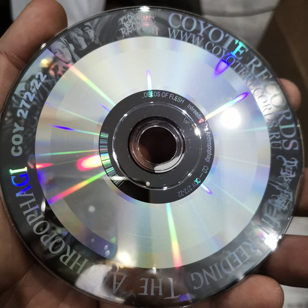 DEEDS OF FLESH Inbreeding The Anthropophagi CD | coyoterecords