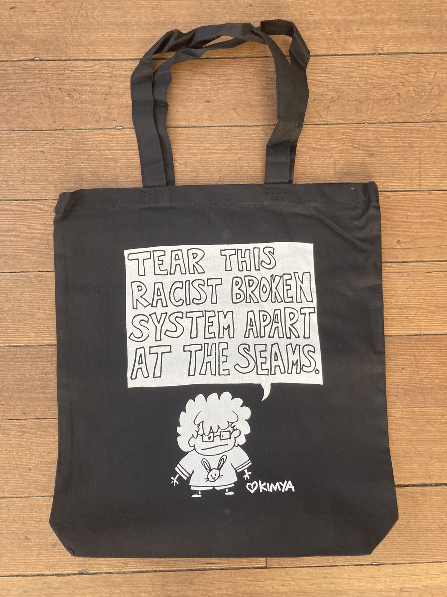 Tear This Racist Broken System Apart At The Seams Tote | Kimya Dawson