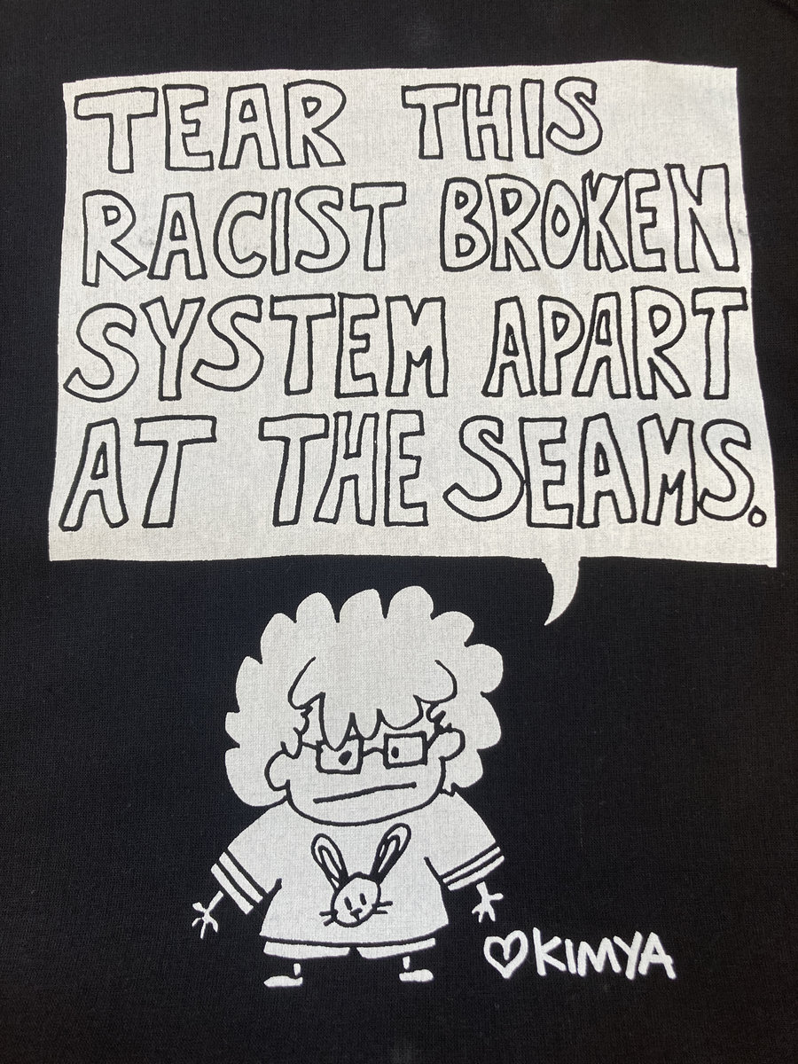 Tear This Racist Broken System Apart At The Seams Tote | Kimya Dawson