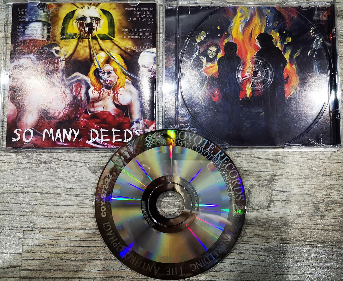 DEEDS OF FLESH Inbreeding The Anthropophagi CD slipcase | coyoterecords