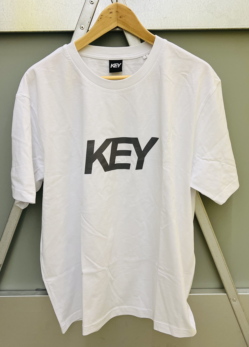 T-Shirt KEY logo "Classic" WHITE | KEY Vinyl