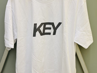 T-Shirt KEY logo "Classic" WHITE | KEY Vinyl