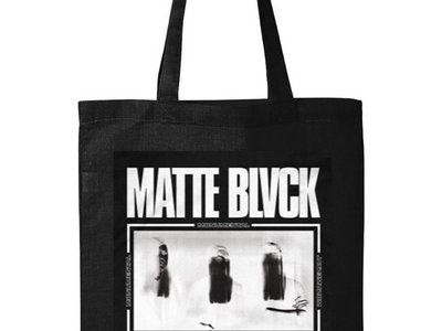 Black "Monumental" Tote Bag | MATTE BLVCK