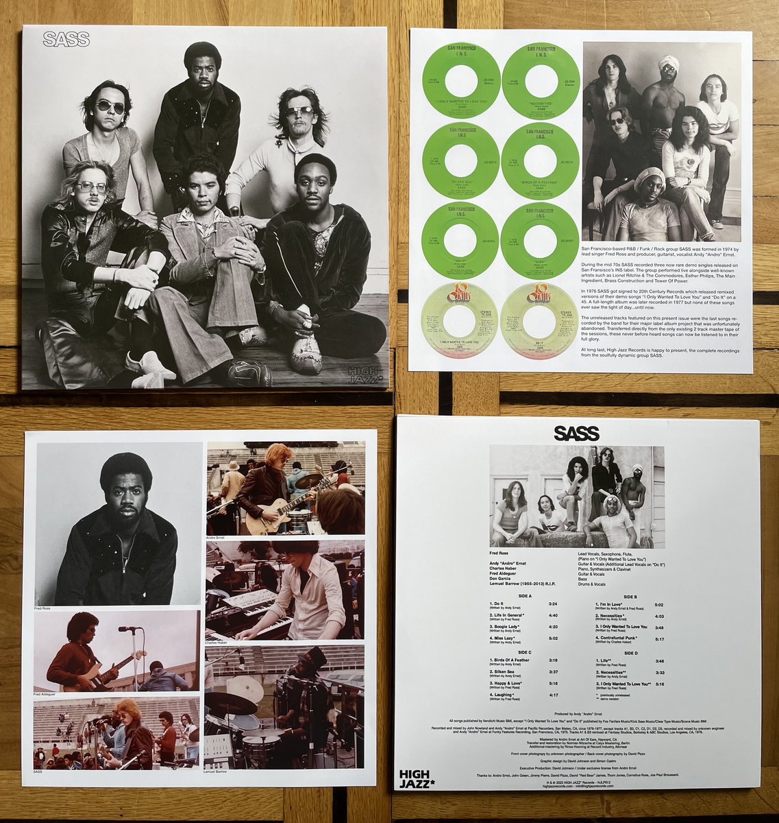 SASS | SASS | HIGH JAZZ* Records