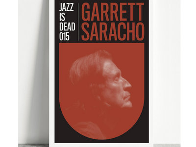 Garrett Saracho limited edition poster | Jazz Is Dead
