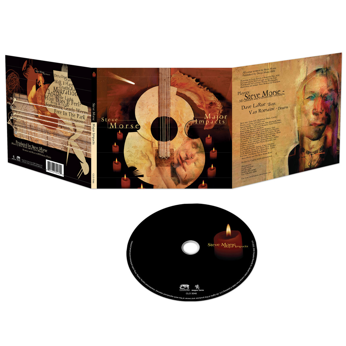 Major Impacts (PHYSICAL COPY ONLY) | Steve Morse | Cleopatra Records