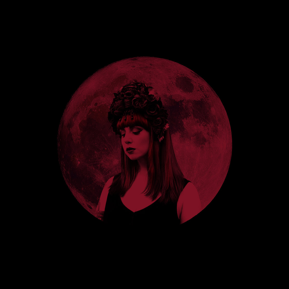 Kendall Elise Blood Moon Design T-shirt | Kendall Elise