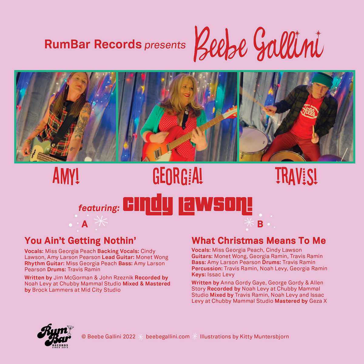 Beebe Gallini Xmas Flexi Record | Beebe Gallini featuring Cindy Lawson ...