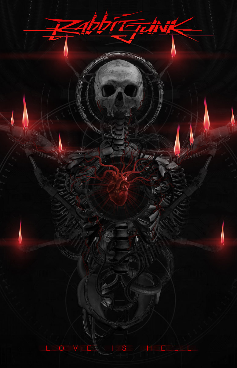 Love is Hell 11x17" Print | Rabbit Junk