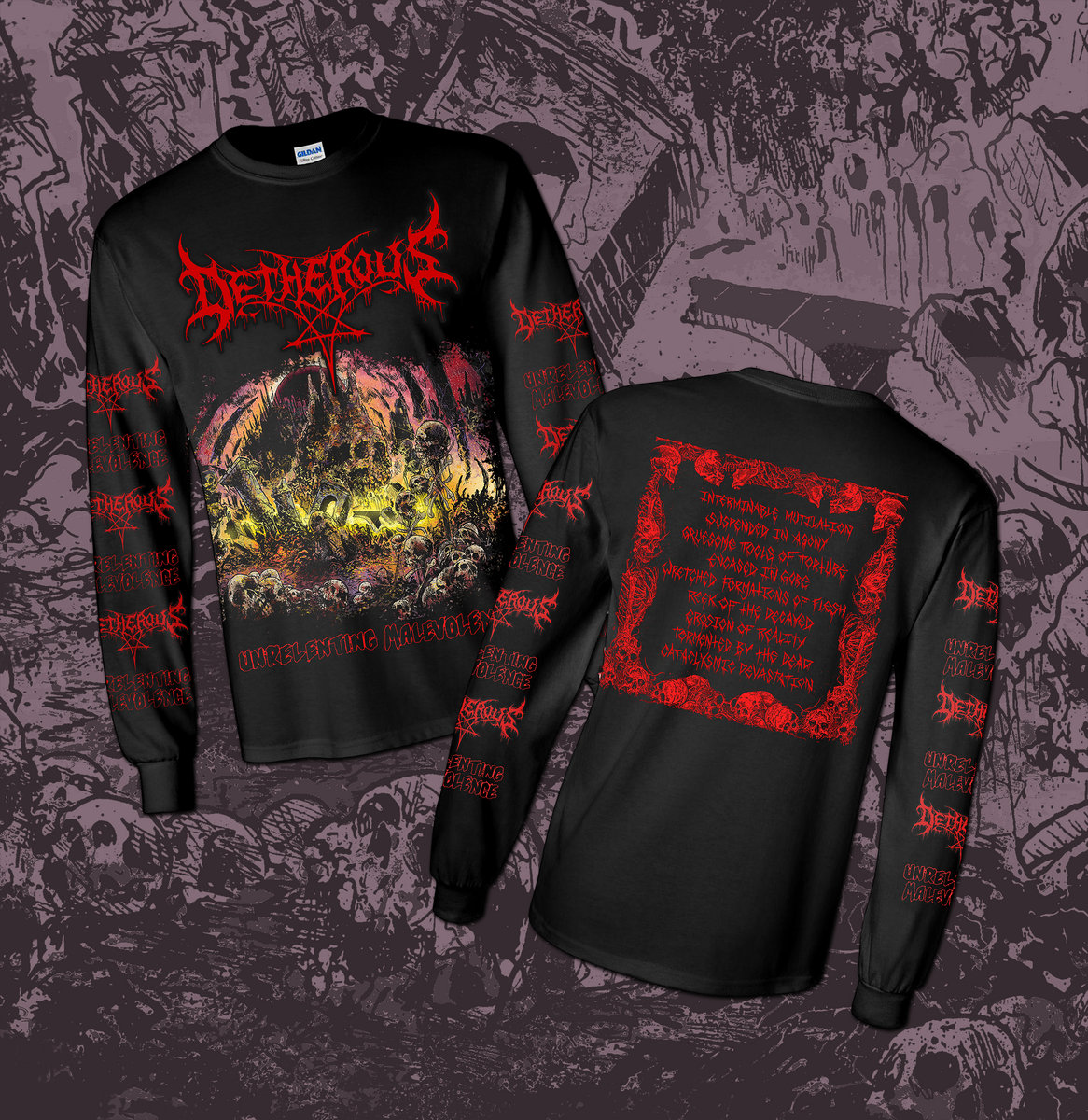 Unrelenting Malevolence Long Sleeve PRE ORDER | Detherous