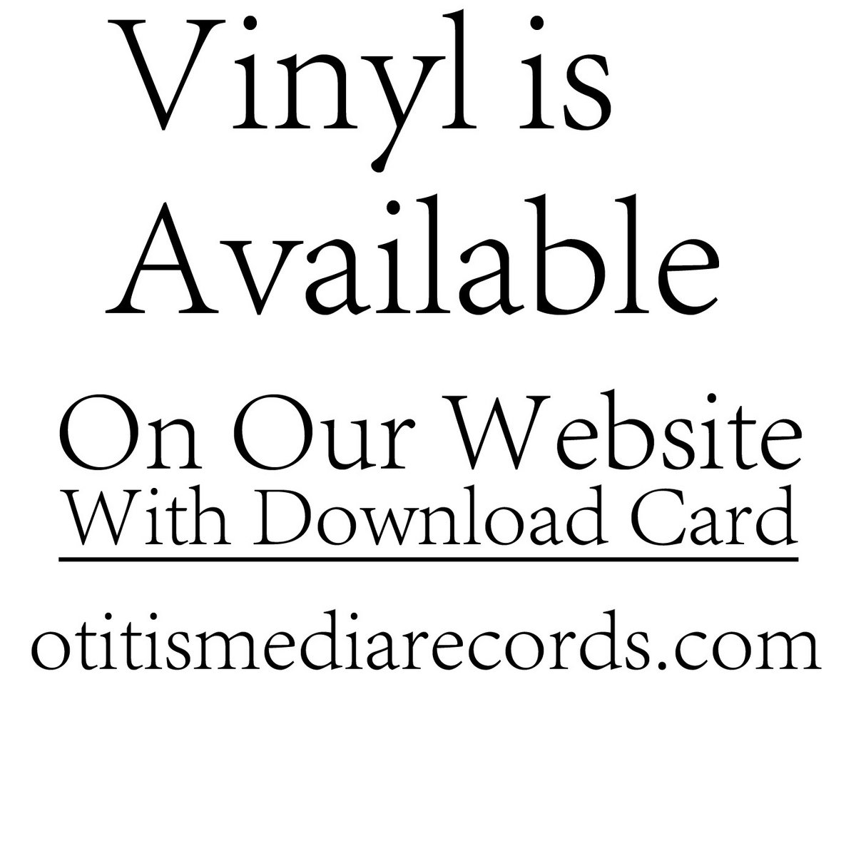 The Tulsa Doom "War Chief" | Otitis Media Records