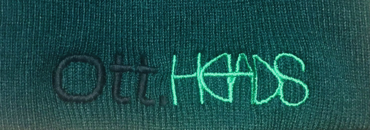 Ott Heads Beanie Hat - Green | Ott