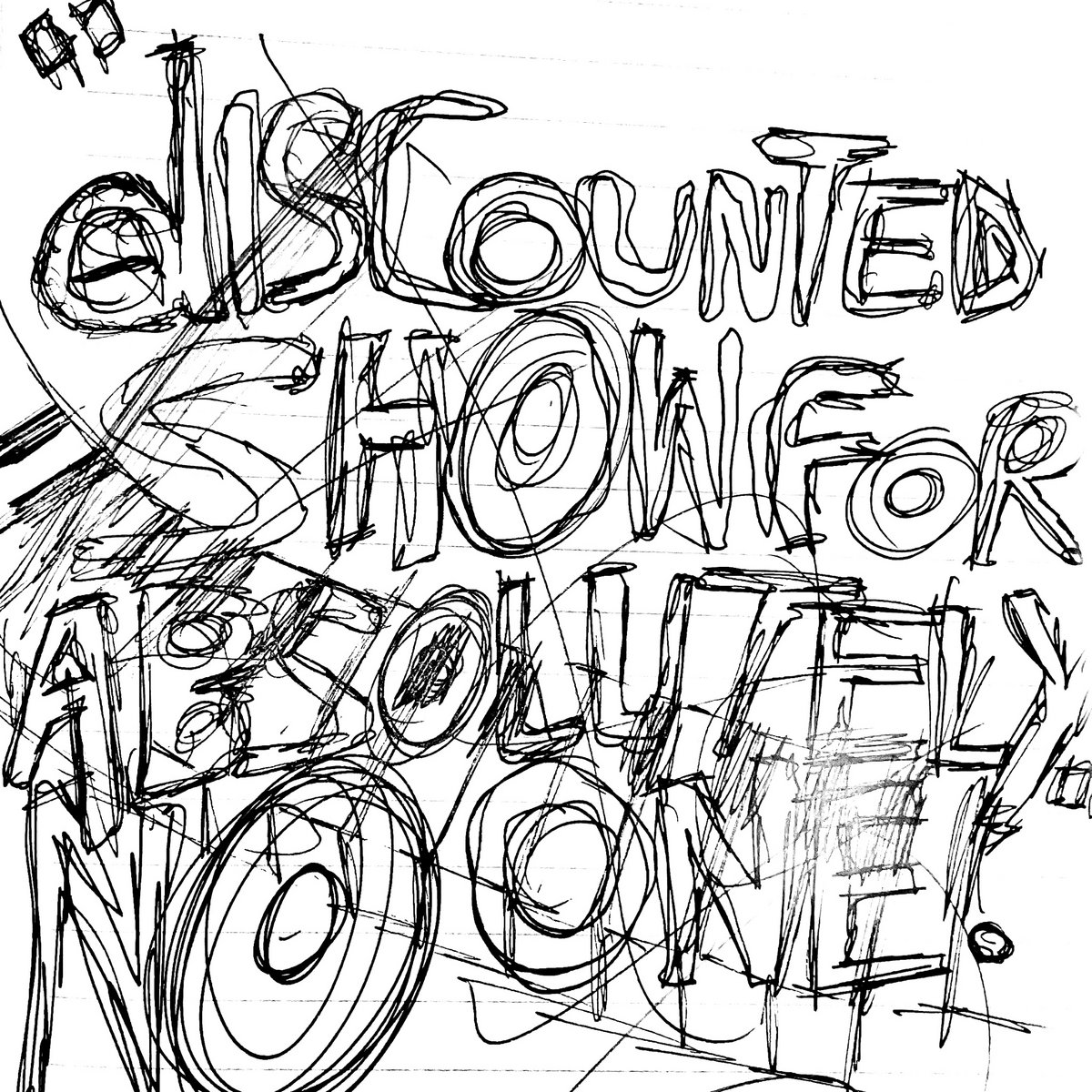 Discounted Show for Absolutely No One | Discounted Show for Absolutely ...