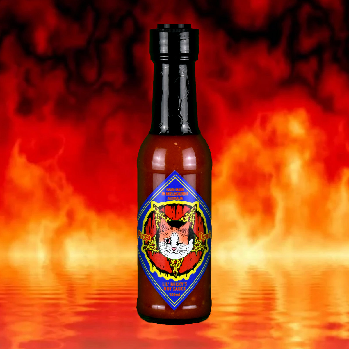 Pizza Death Hot Sauce - Made by Lil Beck's Hot Sauce | Pizza Death