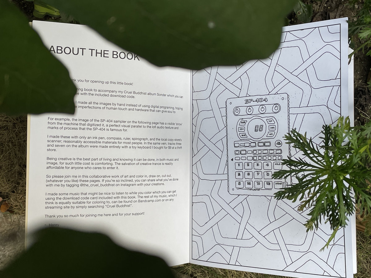 Sonder Coloring Book | Cruel Buddhist