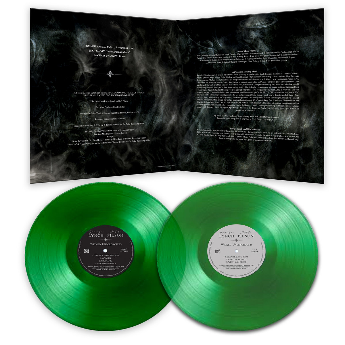 Wicked Underground | George Lynch & Jeff Pilson | GEORGE LYNCH & JEFF ...