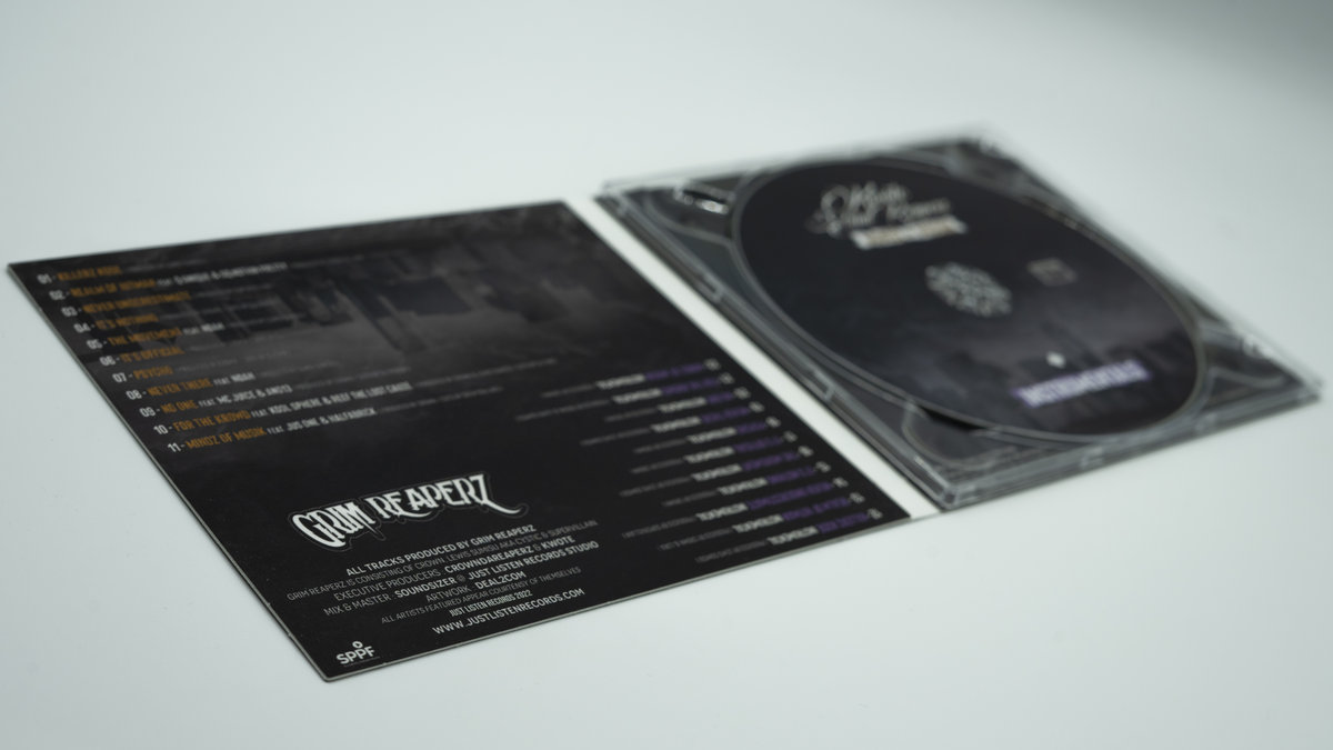 Digipack CD (Album + instrumental) | Grim Reaperz