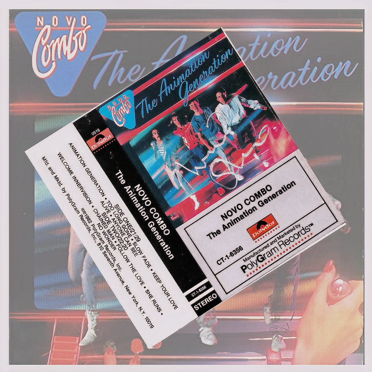 NOVO COMBO - ANIMATION GENERATION - "Michael Shrieve" Autographed ...