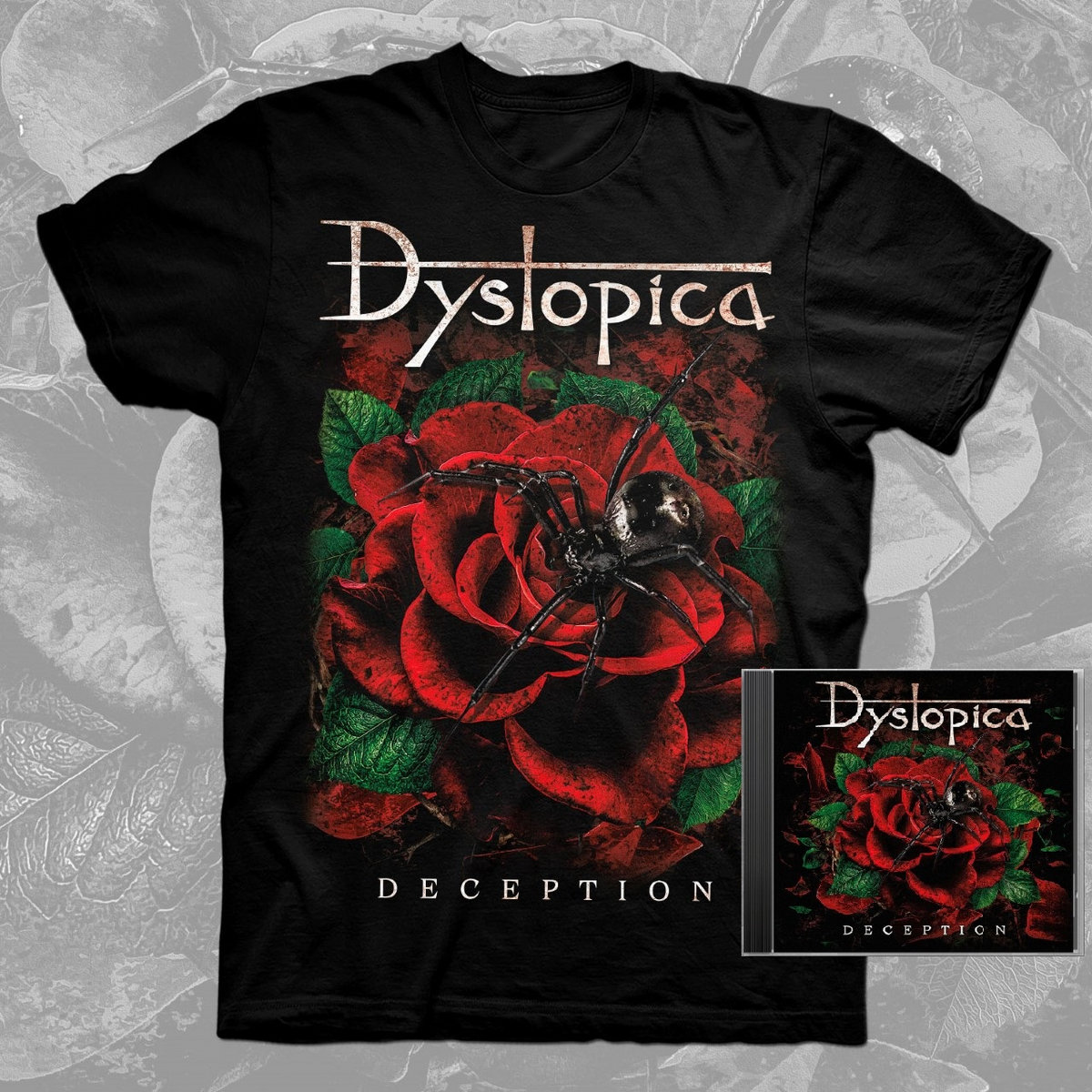 Deception T-Shirt & CD Bundle | Dystopica