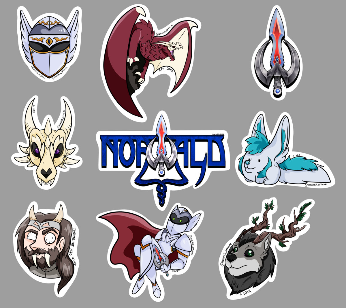 Sticker Set | Norwald