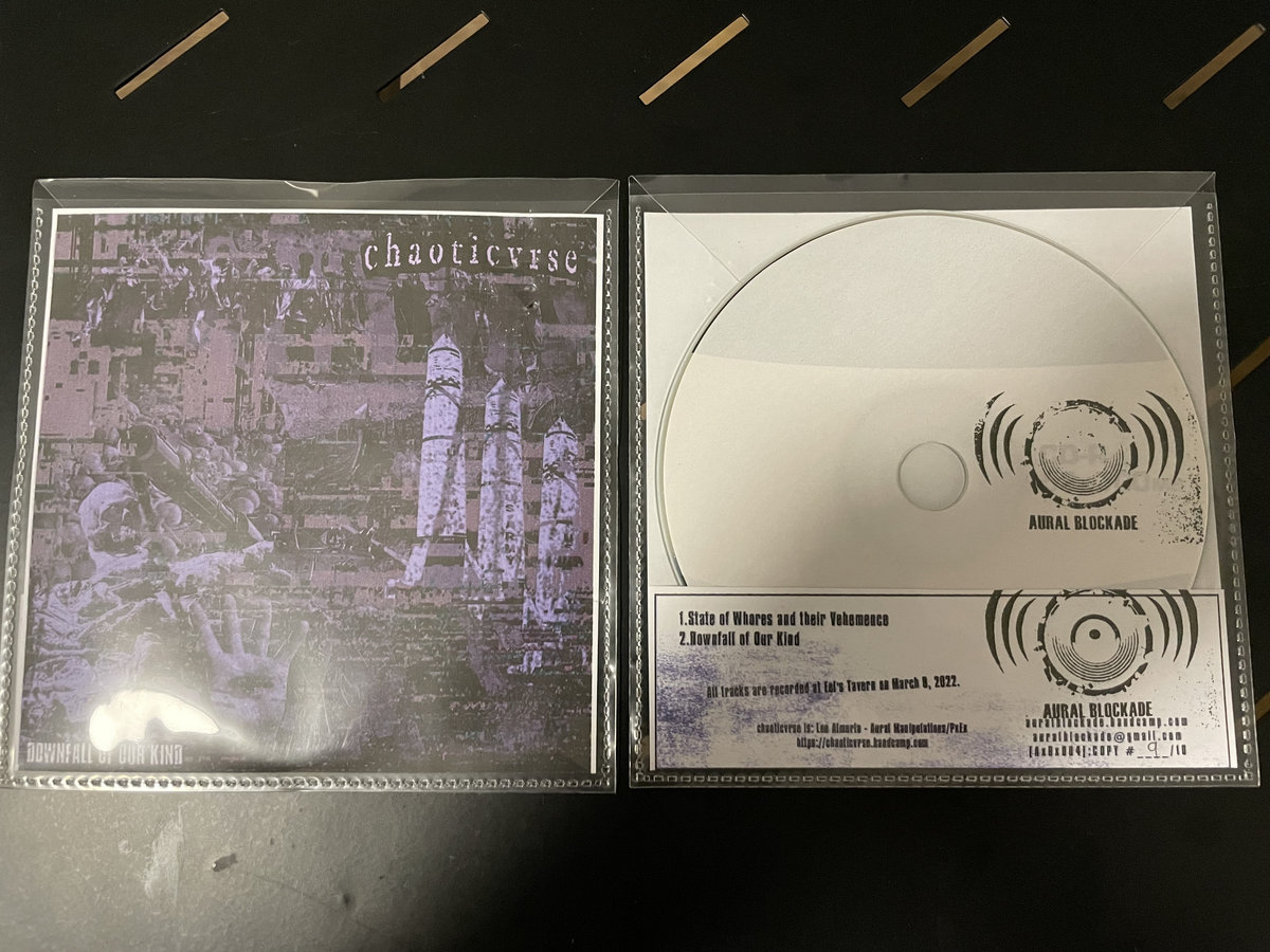 [AxBx004] - chaoticvrse - "Downfall of Our Kind" | Aural Blockade