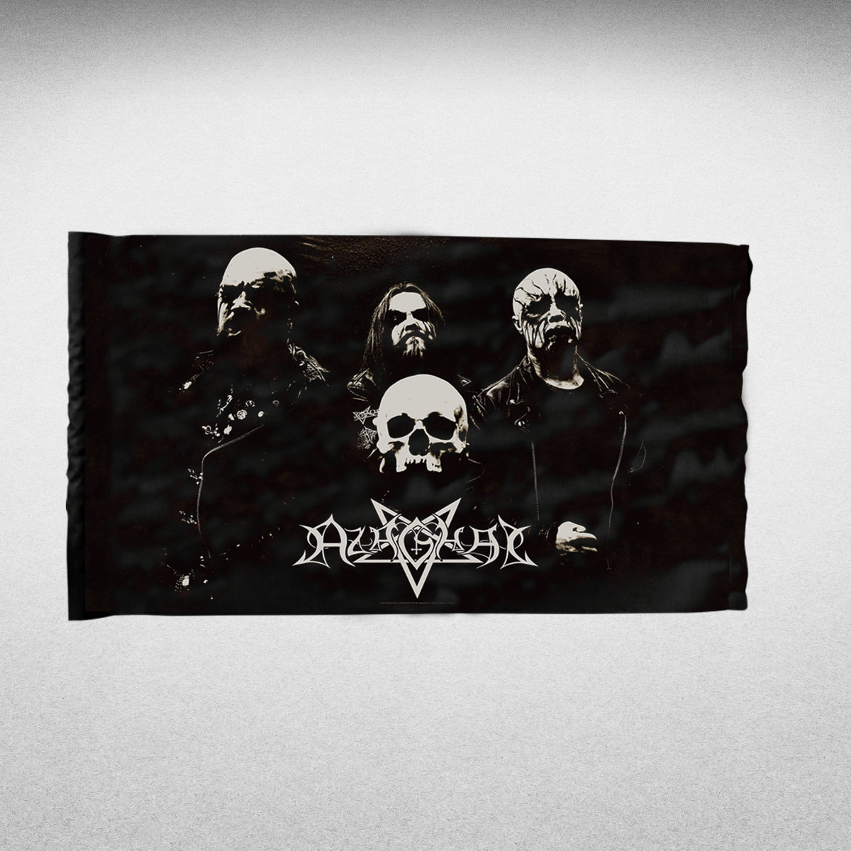 Azaghal – 'Band / Logo' Textile Flag | Immortal Frost Productions
