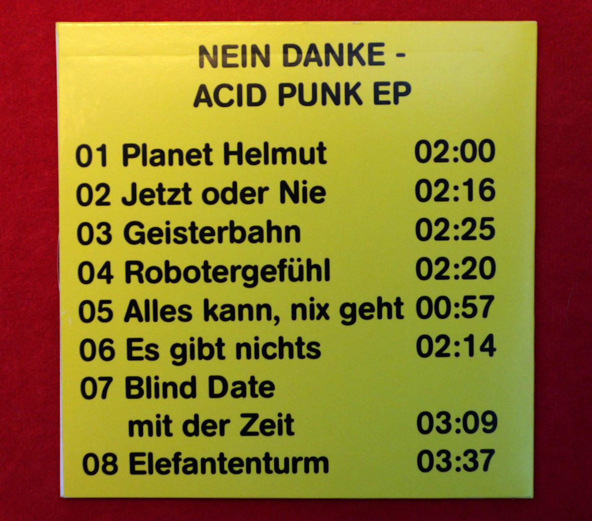 ACID PUNK EP | Nein Danke
