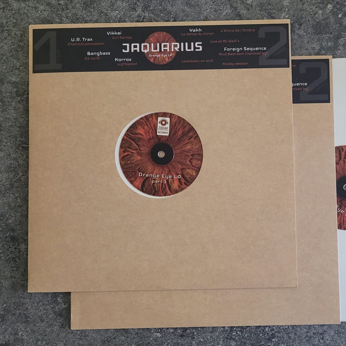 Orange Eye EP double | Jaquarius, Bangbass | BangBass Prod