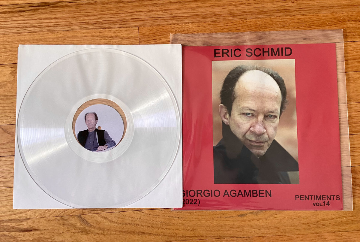 Giorgio Agamben | Eric Schmid | Pentiments