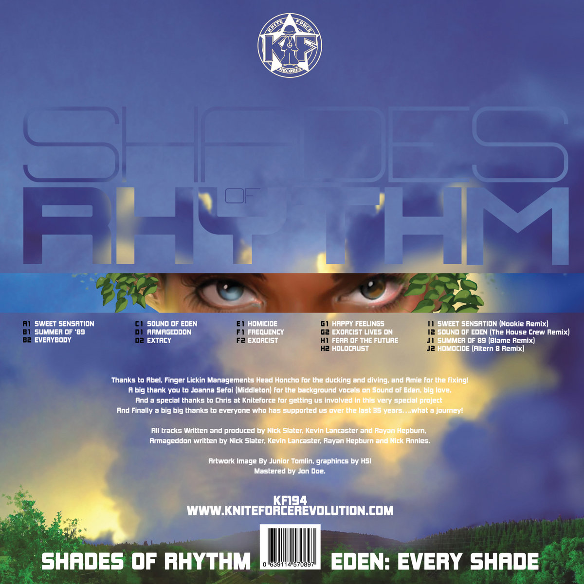 KF194 - Eden: Every Shade Boxset | Shades Of Rhythm | Kniteforce