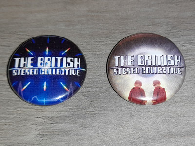 The British Stereo Collective button badges (set of 2) | The British ...