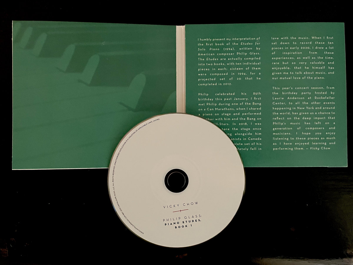 Philip Glass: Piano Etudes, Book 1 | Vicky Chow