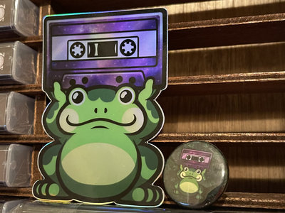 Season 1 Pin and Sticker | Mossy Frog Tapes
