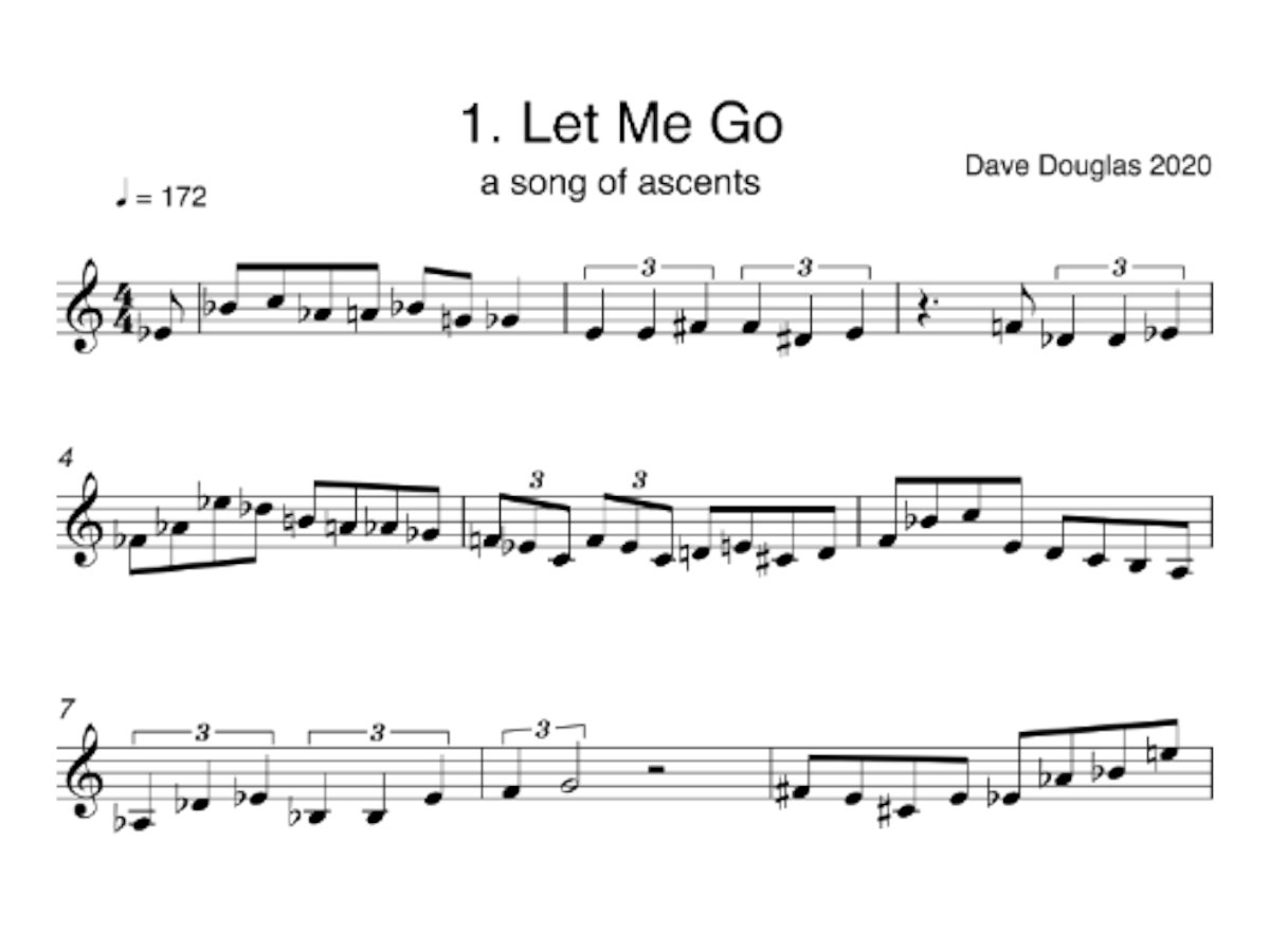 Dave Douglas | Songs of Ascent | Scores | Sheet Music