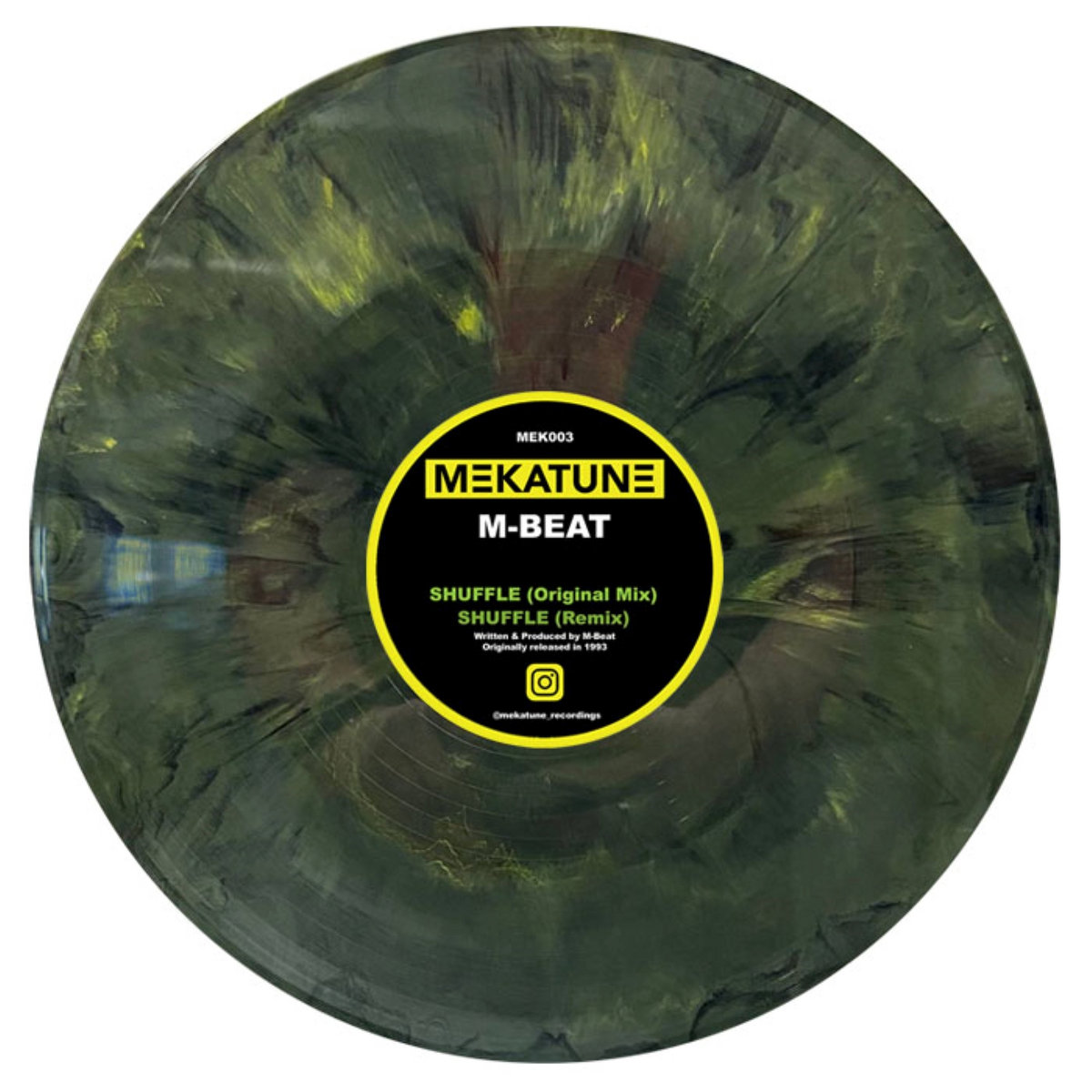 M-Beat – Shuffle (Original Mix)/Shuffle (Remix) – Mega Marbled Vinyl ...