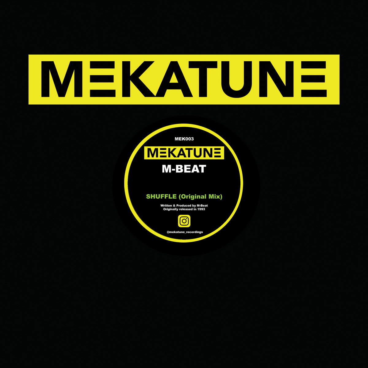 M-Beat – Shuffle (Original Mix)/Shuffle (Remix) – Mega Marbled Vinyl ...