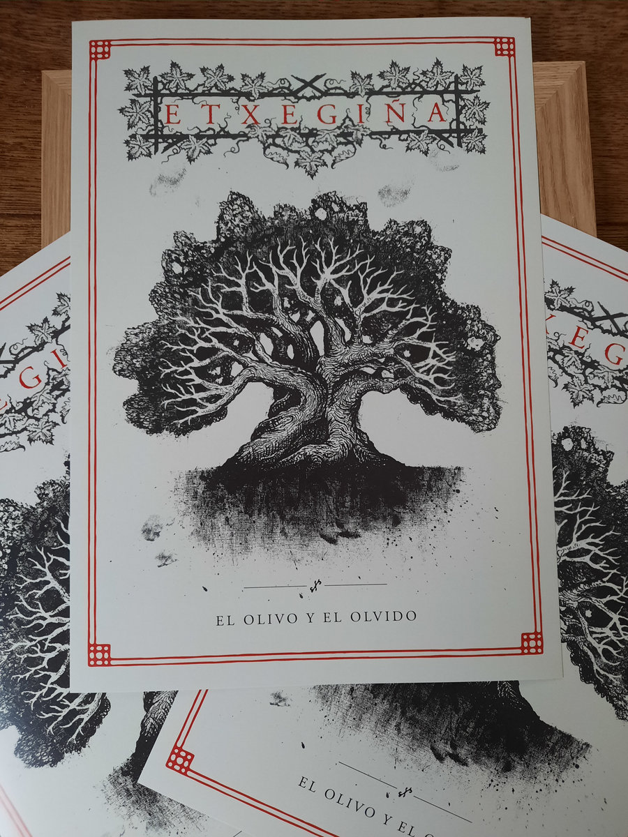 "El Olivo y el Olvido" Print | Etxegina
