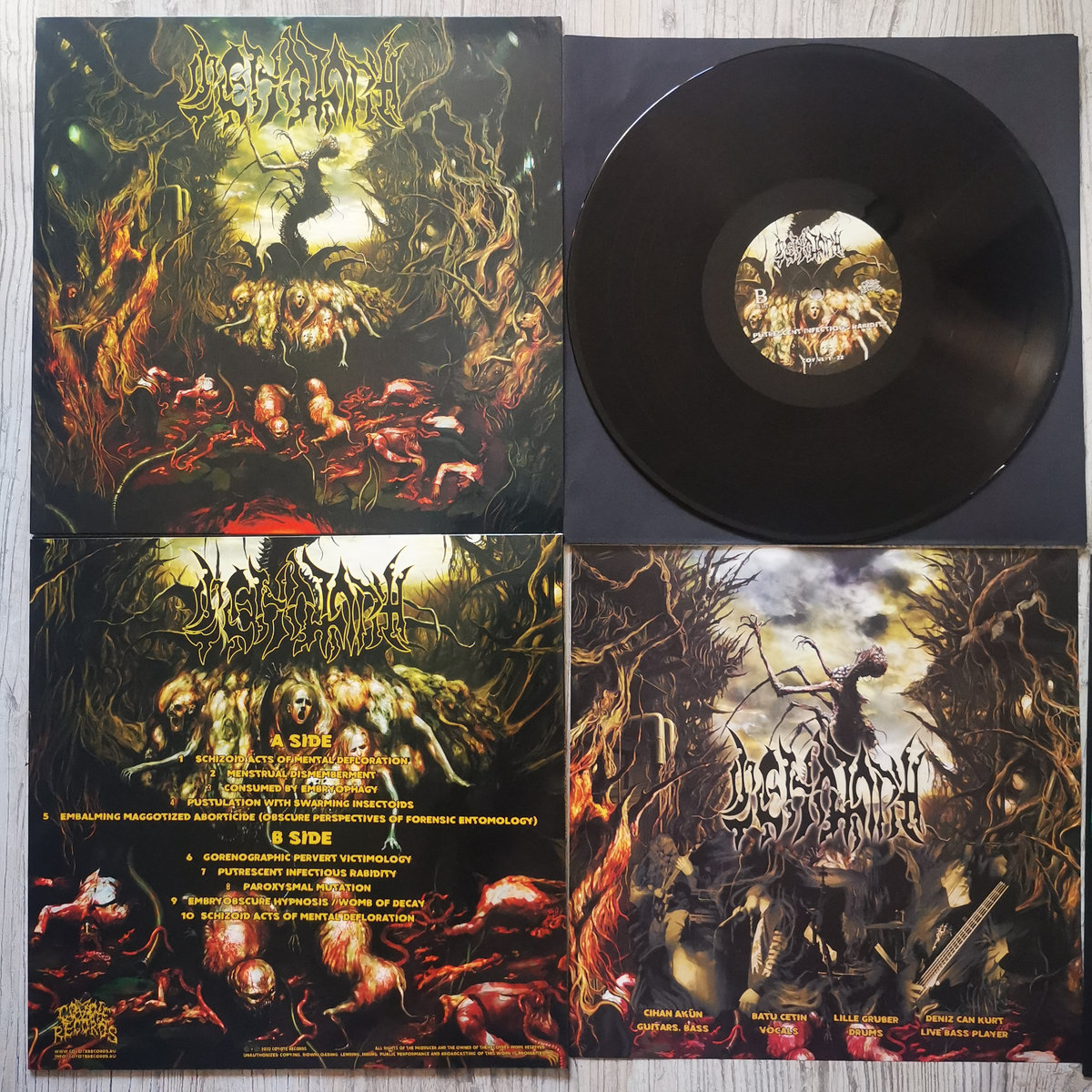 Putrescent Infectious Rabidity | CENOTAPH | coyoterecords