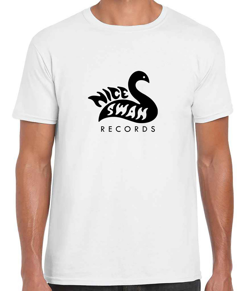 Nice Swan Records White Tee 2022 | Nice Swan Records