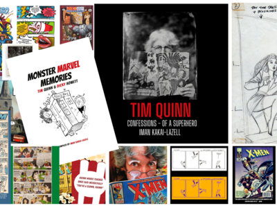 TIM QUINN - CONFESSIONS OF A SUPERHERO/ MONSTER MARVEL MEMORIES by Tim ...