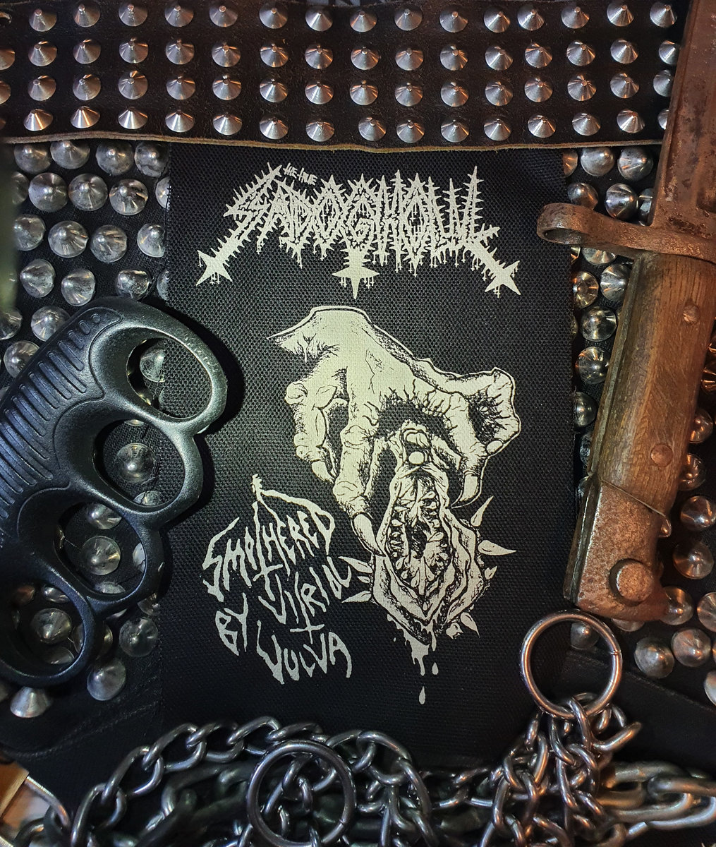 Sadoghoul - Smothered By Vitriol Vulva Patch | Kellerassel Records