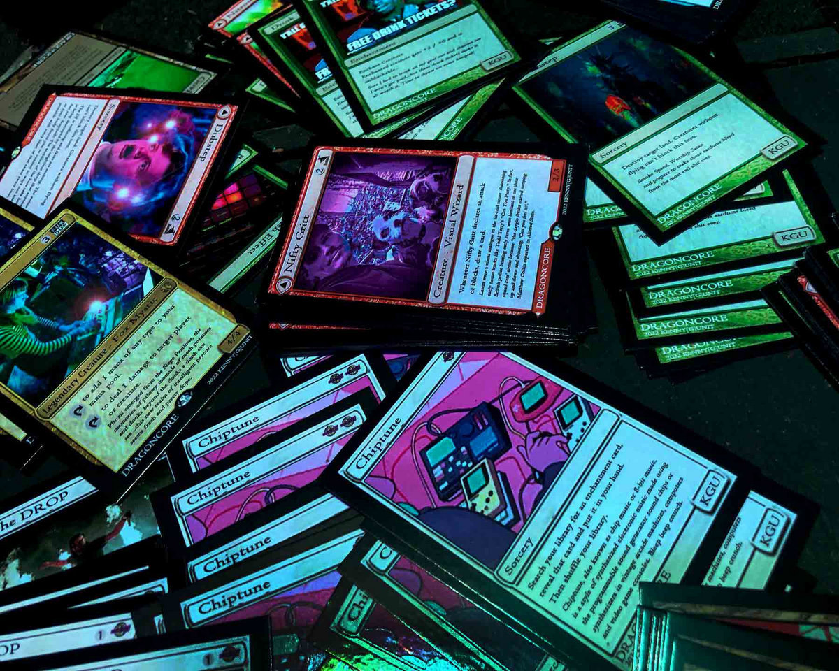 DRAGONCORE {magic the ravering} card pack | Reactionary