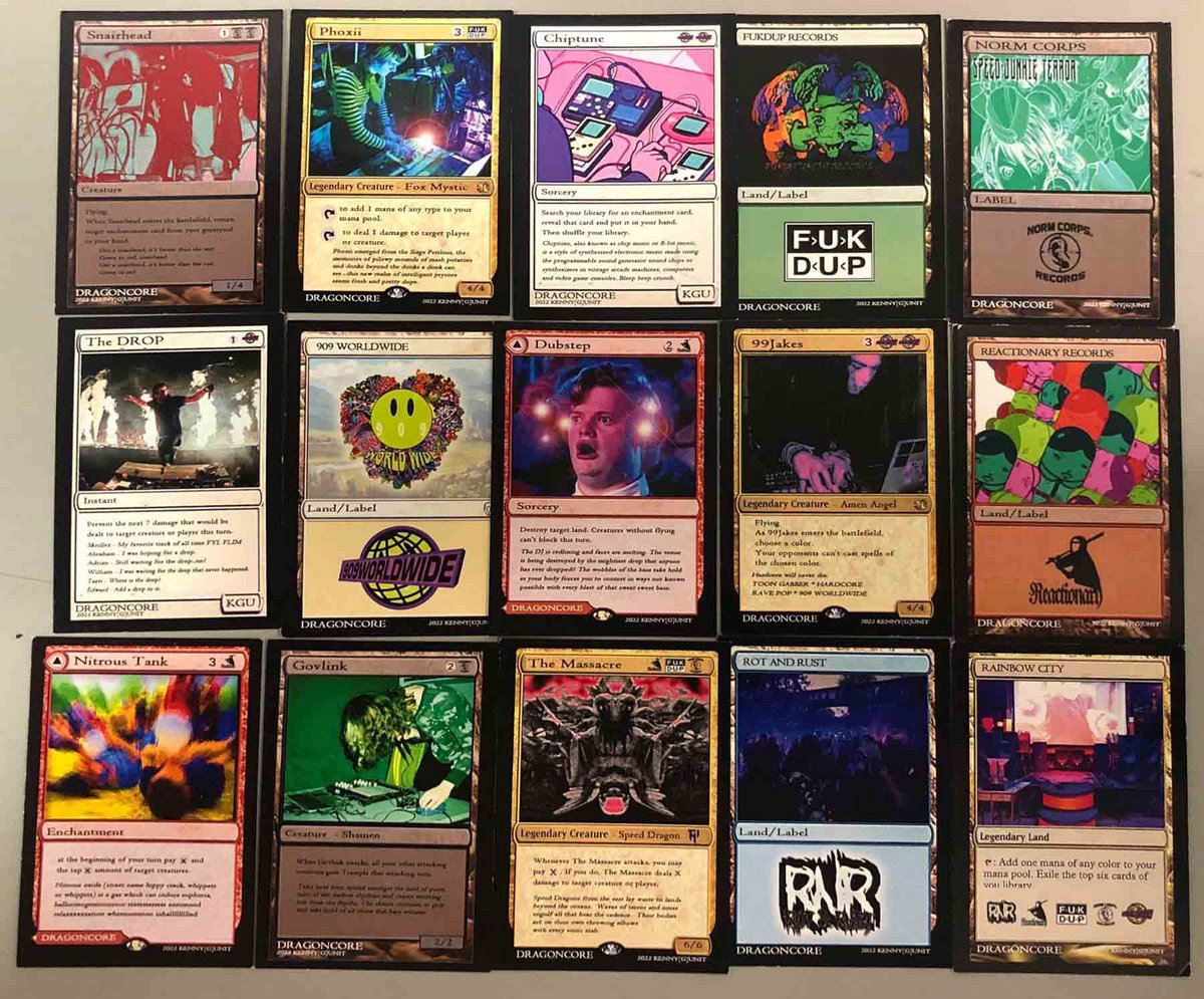 DRAGONCORE {magic the ravering} card pack | Reactionary