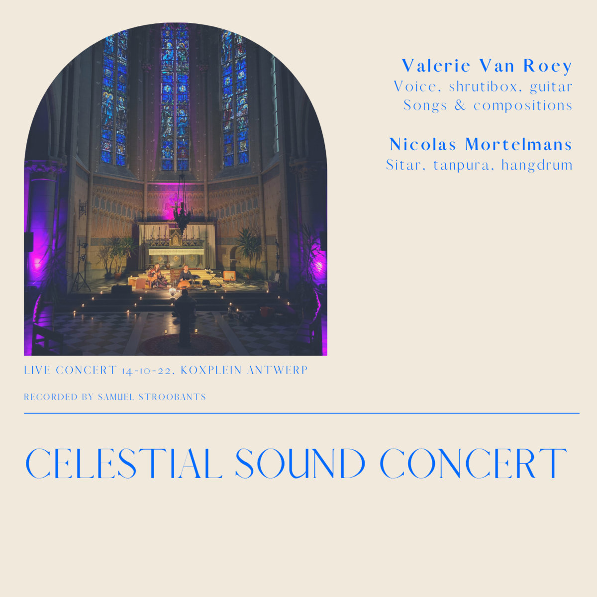 Celestial Sound Concert | Valerie Van Roey & Nicolas Mortelmans ...